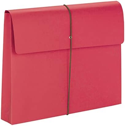 Amazon.com : Smead Expanding File Wallet, Flap and Closure, 5-1/4 ...