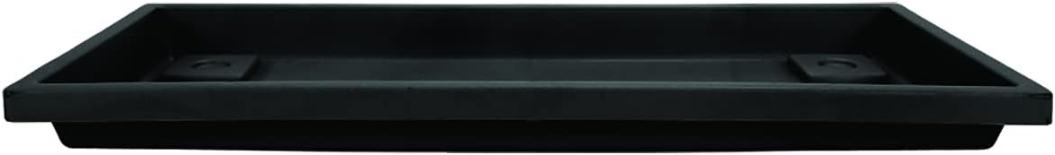 Amazon.com : rescozy 16 Inch Plastic Rectangular Planter Tray Flower ...