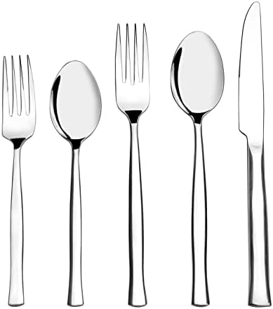 Amazon.com: Towle Living Texture 42-Piece Forged Stainless Steel ...