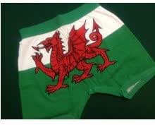 Welsh Flag Boxer Shorts (trunk fit/large) : Amazon.co.uk: Fashion