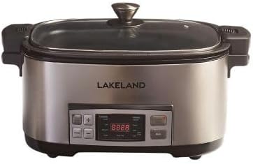 Lakeland Digital Family Sized Slow Cooker 6.5L with 24 Hour Delay Timer ...