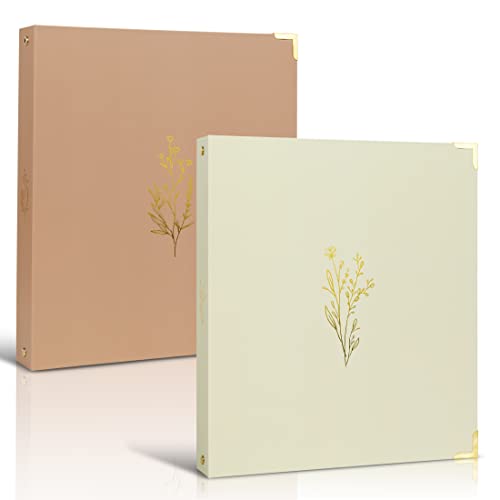 Snapklik.com : Aesthetic 3 Ring Binder Set Of 2 - Sturdy 1 Inch Fits ...