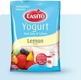 Easiyo Lemon Flavoured Yogurt Sachets – 230 g by EasiYo : Amazon.co.uk ...