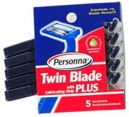Amazon.com: 36 Pack - Personna Twin Blade Plus Disposable Razors, 5-ct ...