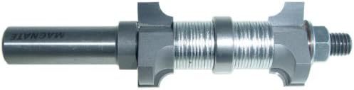 Magnate 7732 Adjustable Double Round Over Router Bits - 3/16" Radius; 1 ...