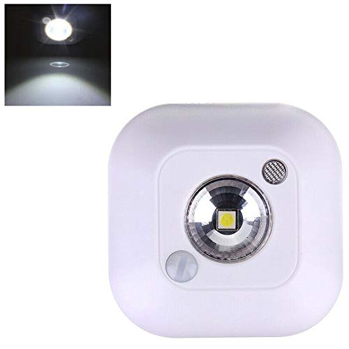 Generic Infrared PIR Motion Sensor LED Ceiling Night Light Battery ...