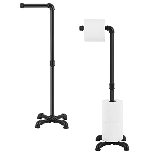 Snapklik.com : Toilet Paper Holder Stand, 2-Pack Industrial Free ...