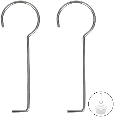 2 Pcs Drain Key Stainless Steel Drain Grate Puller Lift Out Key Drain ...