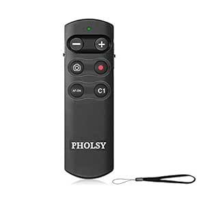 PHOLSY RMT-P1BT Bluetooth Camera Remote Wireless Release Shutter Commander Compatible with Sony ...