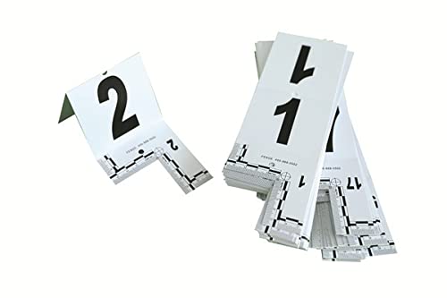 Crime Scene A Frame Tented Markers 1 50 With L | Desertcart INDIA