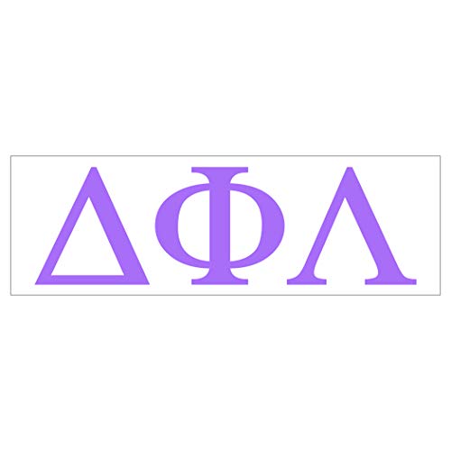 Snapklik.com : Pro-Graphx Delta Phi Lambda Greek Sorority Sticker Decal