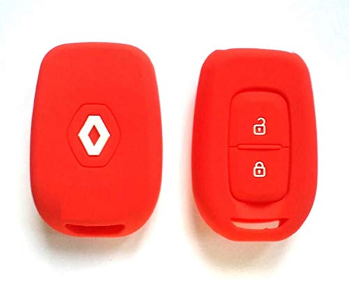 AUTOSiTY Renault KWID/Duster 2 Button Silicone Key Cover - RED : Amazon ...