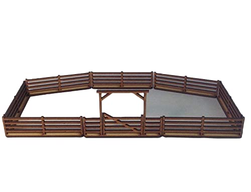 Amazon.com: Corral Fencing 28mm MDF Kit Tombstone Desperado Legends Old ...