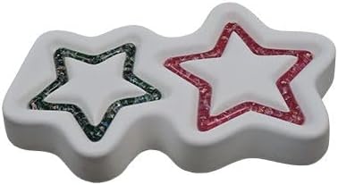 Amazon.com: Holiday Stars Glass Casting Mold - Glass Fusing Kiln Mold 9 ...