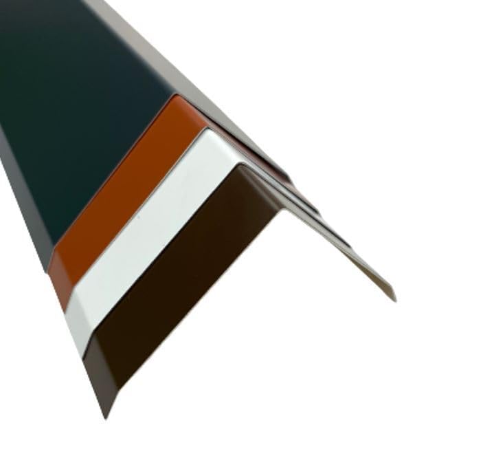 Firstblech Gratblech Dach Dachblech Alu Aluminium farbig 2 m lang 0,8 ...