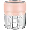 Amazon.com: PINK - Mini Electric Food Processor and Garlic Chopper ...