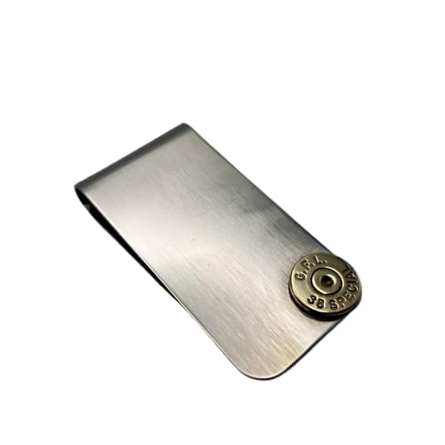 Amazon.com: Money Clip with Bullet Slice, Hunting, Shooting Sports ...