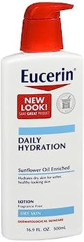 Amazon.com : Eucerin Daily Hydration Moisturizing Lotion 16.9 Ounce ...