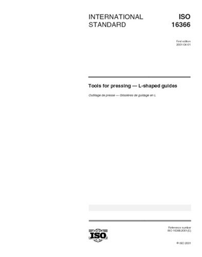 ISO 16366:2001, Tools for pressing - L-shaped guides | Amazon.com.br