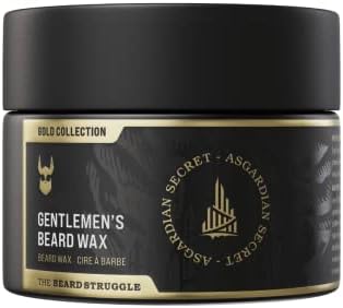 Amazon.com : Gentlemen's Beard & Mustache Wax for Men by Beard Struggle ...
