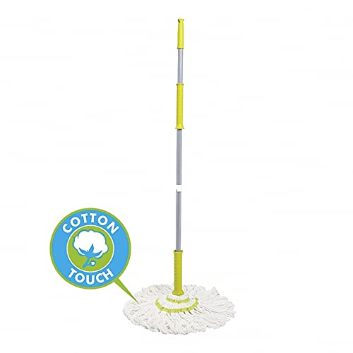 Clean Joy Cotton Mop with Handle for Home (Multicolour) : Amazon.in ...