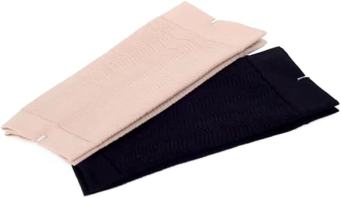 Amazon.com: Jilukibo 2 Pairs Slim Compression Arm Sleeves, Elastic Arm ...