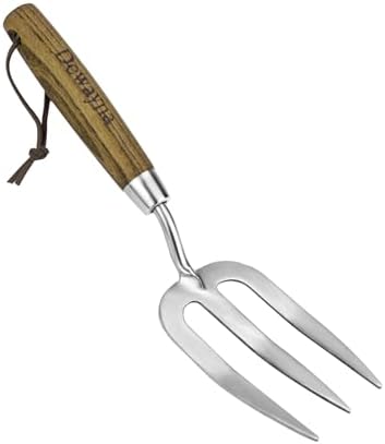 Amazon.com : Garden Hand Fork, Hand Weeding Fork with Sharp Tine for ...