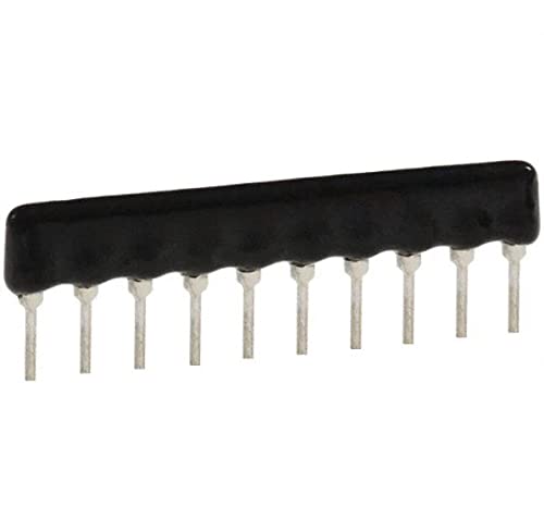 10K ohm 10 Pin 1/8W ±5% Tolerance Network Resistor A10-103JP(Pack of 10 ...