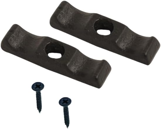 50mm Turn Buttons with Screws, Pack of 2, Black, for Rabbit Hutches ...