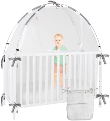 Amazon.com : YOMECHEO Baby Crib Tent, Baby Safety Net for Cribs to Keep ...