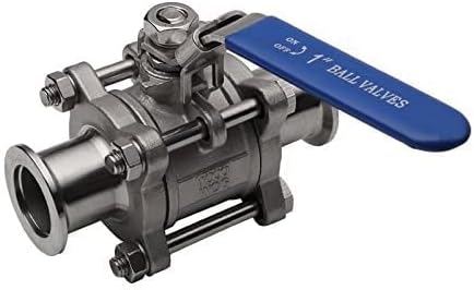Amazon.com: High Vacuum Quick Ball Valve KF-25 Stainless Steel Clamp ...