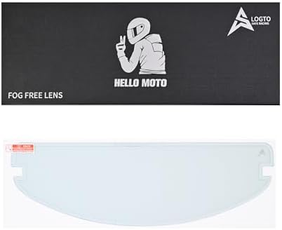 Amazon.com: Universal Motorcycle Helmet Visor Anti Fog Film, Helmet ...
