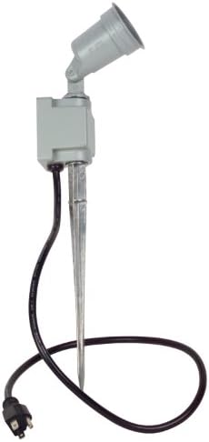 Thomas & Betts K702 Red Dot Portable Standard Spotlight with Ground ...