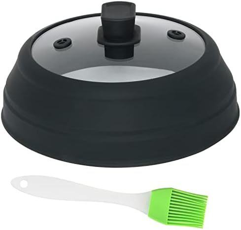 Microwave Splatter Cover Microwave Cover for Food Collapsible Plate ...