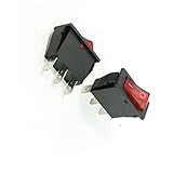 ・ブランド:Aexit・製造元:Aexit・モデル:modle・製造元/メーカー部品番号:f190412ae004050・製品名：ロッカースイッチ、ポール：SPST、端子：3ピン（オン - オフ）・定格電圧：AC 15A 250V 125V...