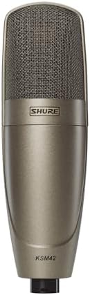 Shure KSM42 Large Dual-Diaphragm, Side-Address Condenser Vocal ...