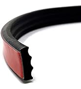 ESI Ribbed Rectangle EPDM Foam Rubber Seal (.500" Width x .187" Height ...
