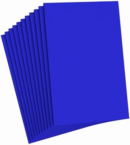 Amazon.com: Do²ping Dark Blue Foam Sheets Crafts, 8.5x5.5 Inch Eva ...