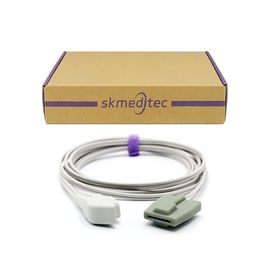9.8FT skmeditec SpO2 Sensor Cable Compatible with CSI Criticare ...