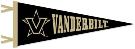 Amazon.com : Vanderbilt Commodores Wool Felt Pennant - 9" x 24 ...