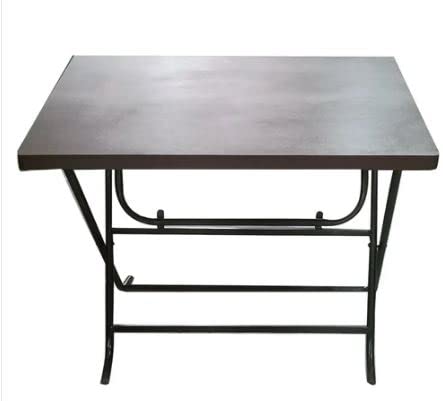R N Steel Wooden Folding Study Table, Without Storage : Amazon.in: Home ...