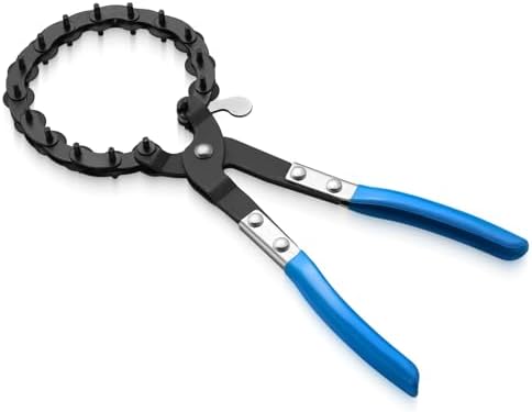 DASBET Exhaust Pipe Cutter Tool with 15 Blades, Universal Tailpipe ...