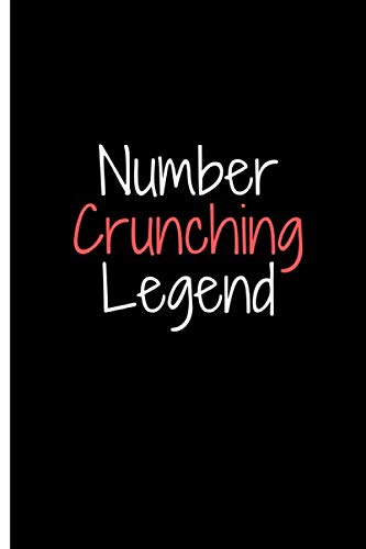 Number Crunching Legend: Accountants CPA Accountancy Notebook ...
