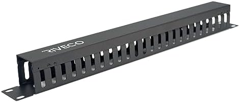 RIVECO 1U Cable Management for Racks & Server Cabinets Managing Cord ...