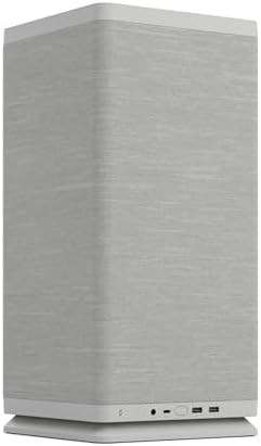 Fractal Design Mood Light Gray PC Case - Sleek Fabric Design, 180mm Top ...