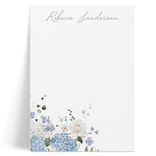 Amazon.com: Personalized Stationery Notepads for Women, Custom Notepad ...