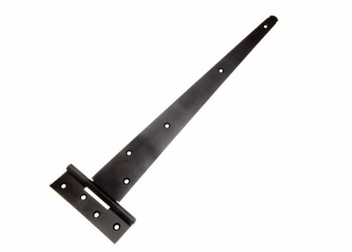 Steel Door Hinges 3-Pack 10 Inch T-Hinges For Gates & Doors - Heavy ...