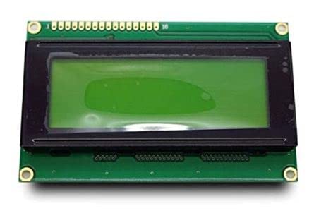 UK TRADERS Lcd 20X4 Green Backlight Alphanumeric Display LCD Display ...