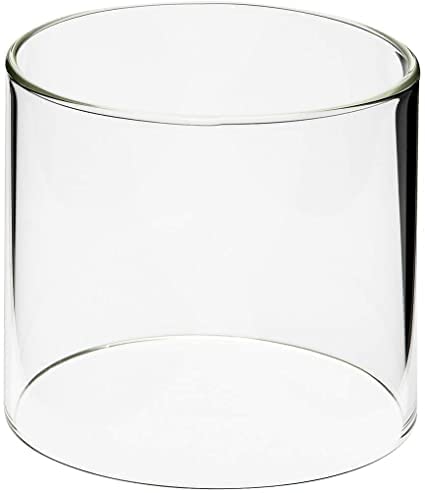 CHOGATH Hurricane Candle Holder Borosilicate Glass Open Ended Glass ...