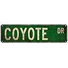 Amazon.com: Vintage Decor Wall Signs Coyote Coyote Gift Coyote Sign ...